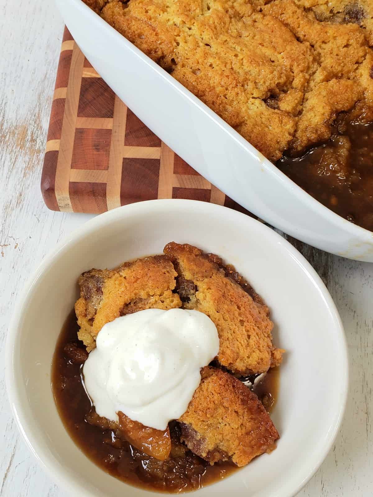 Sticky Fig Pudding Cake - Grits and Gouda