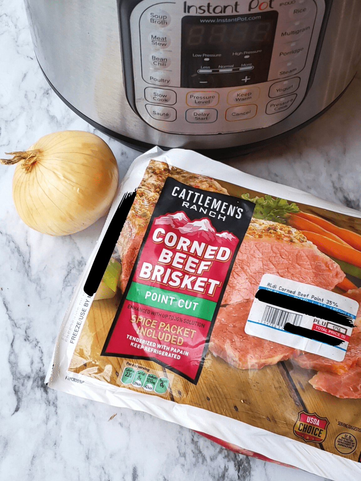 Instant Pot Corned Beef (and Reuben Sandwiches) - Grits and Gouda