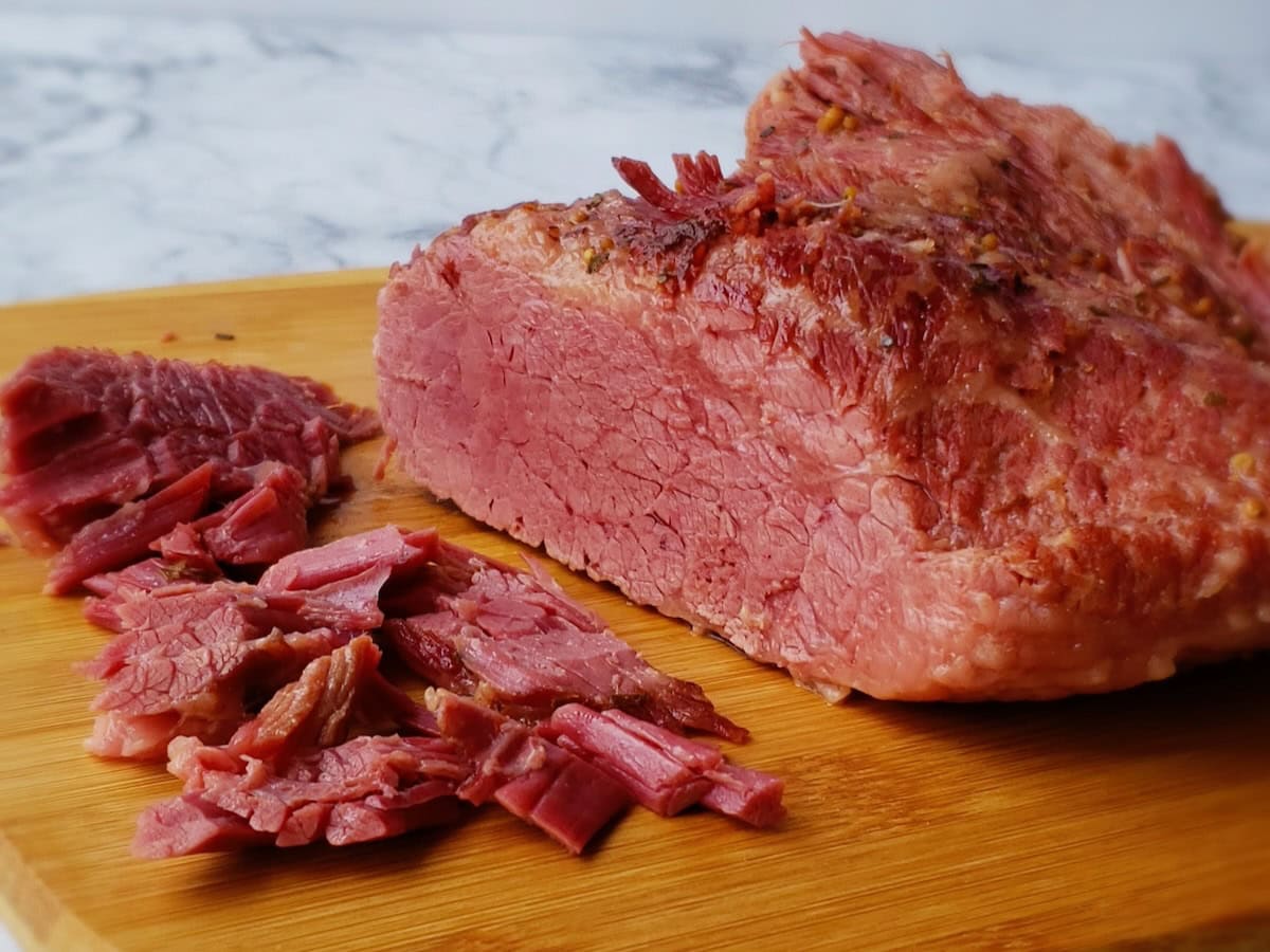 Instant Pot Corned Beef (and Reuben Sandwiches) - Grits and Gouda