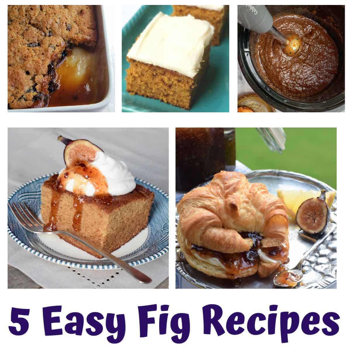 5 Easy Fig Recipes - Grits and Gouda