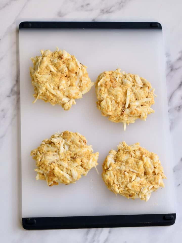 Pan Fried Crab Cakes - Grits and Gouda