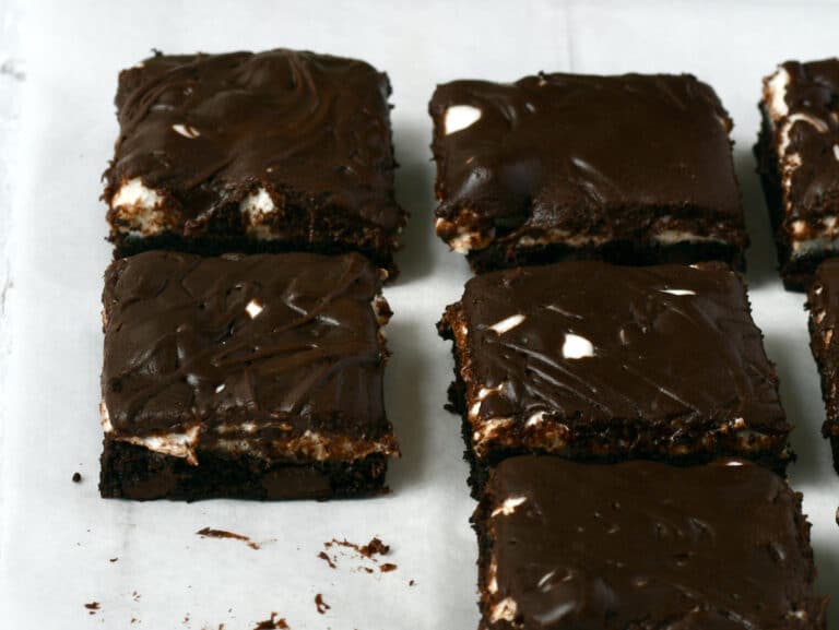 Mississippi Mud Brownies (with Brownie Mix) - Grits and Gouda