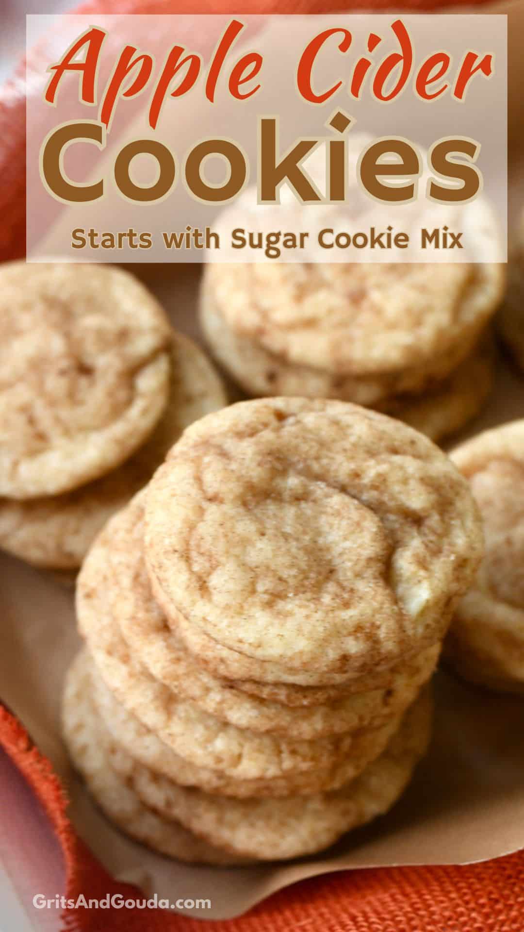 Apple Cider Cookies - Grits and Gouda