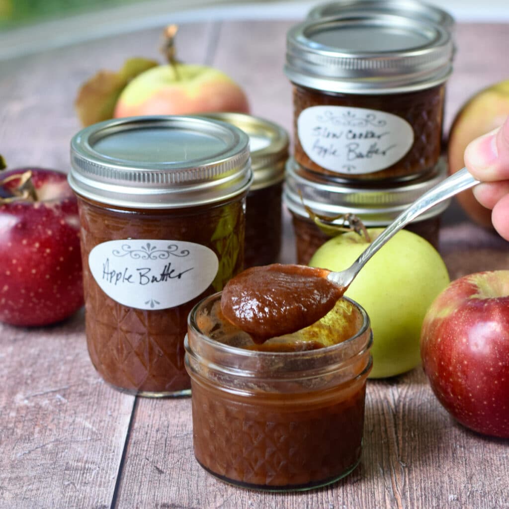Easy Slow Cooker Apple Butter - Grits and Gouda