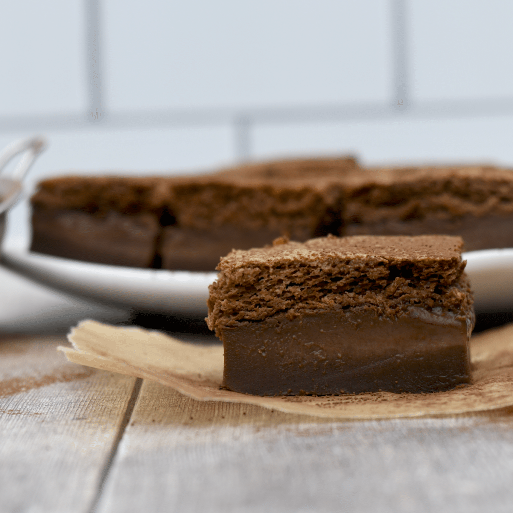 Chocolate Magic Cake - Grits and Gouda