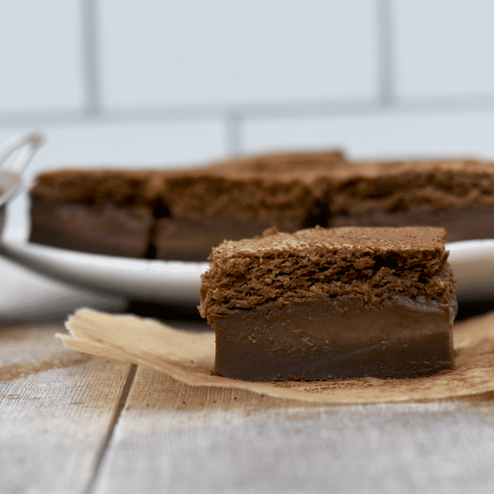 Chocolate Magic Cake - Grits and Gouda