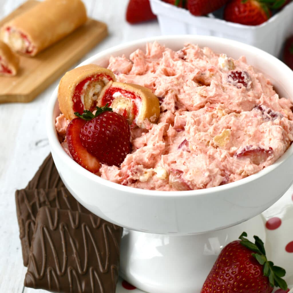 Shortcut Strawberry Shortcake Dip - Grits and Gouda
