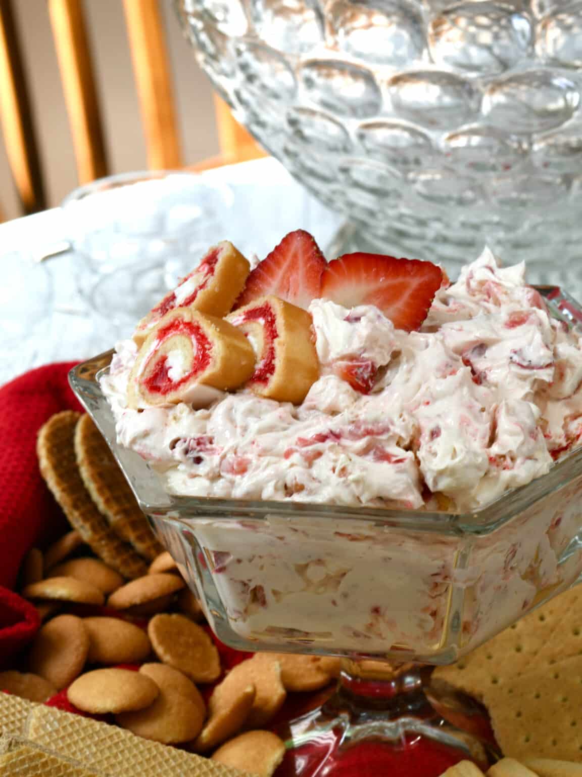 Shortcut Strawberry Shortcake Dip - Grits and Gouda