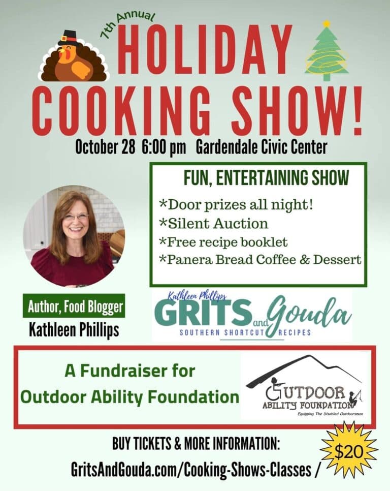 Holiday Cooking Show - Grits and Gouda