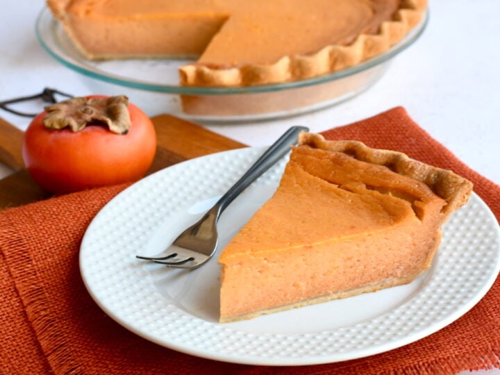 Persimmon Pie - Grits and Gouda