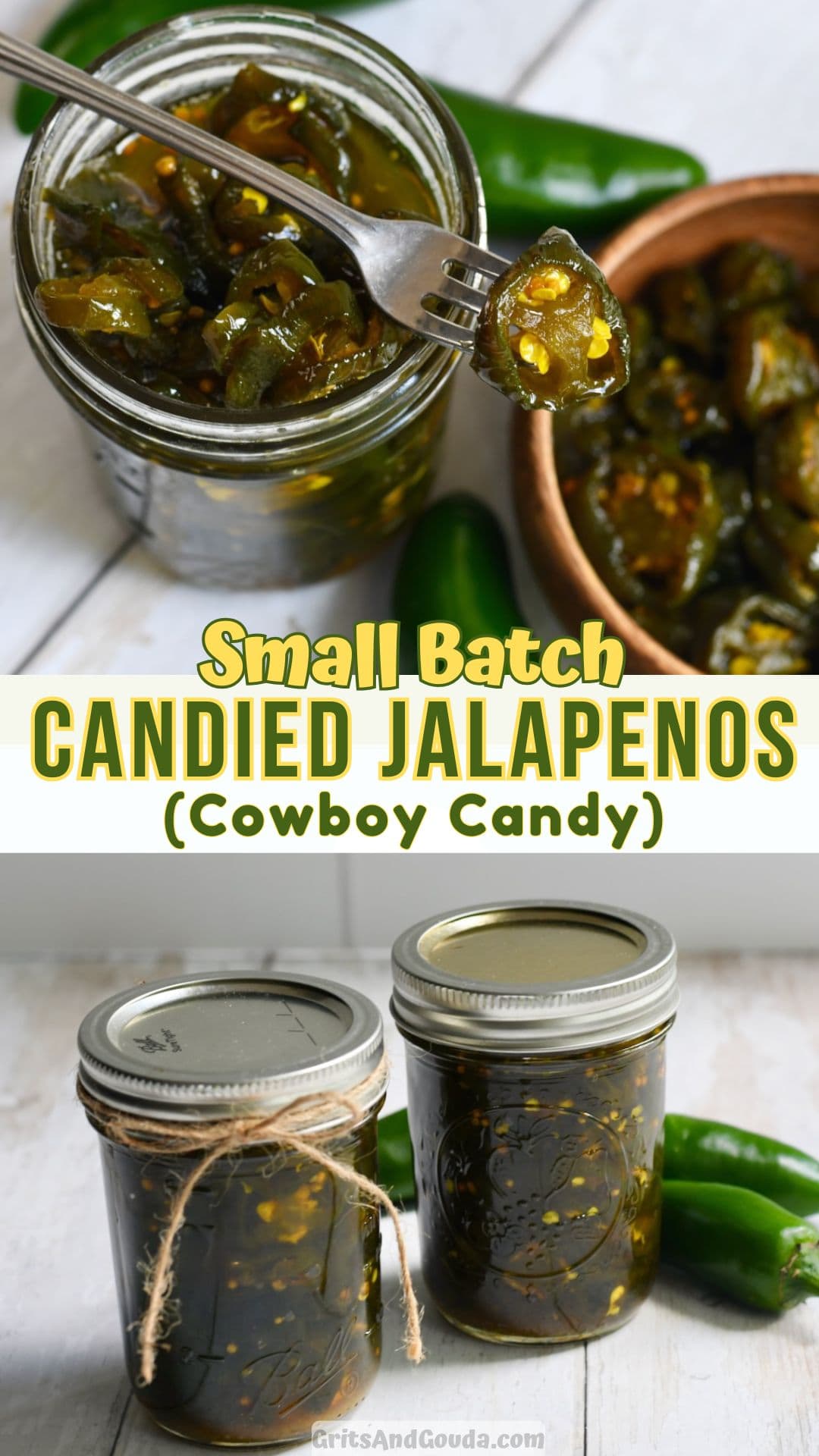 Candied Jalapeños (Cowboy Candy) - Grits and Gouda