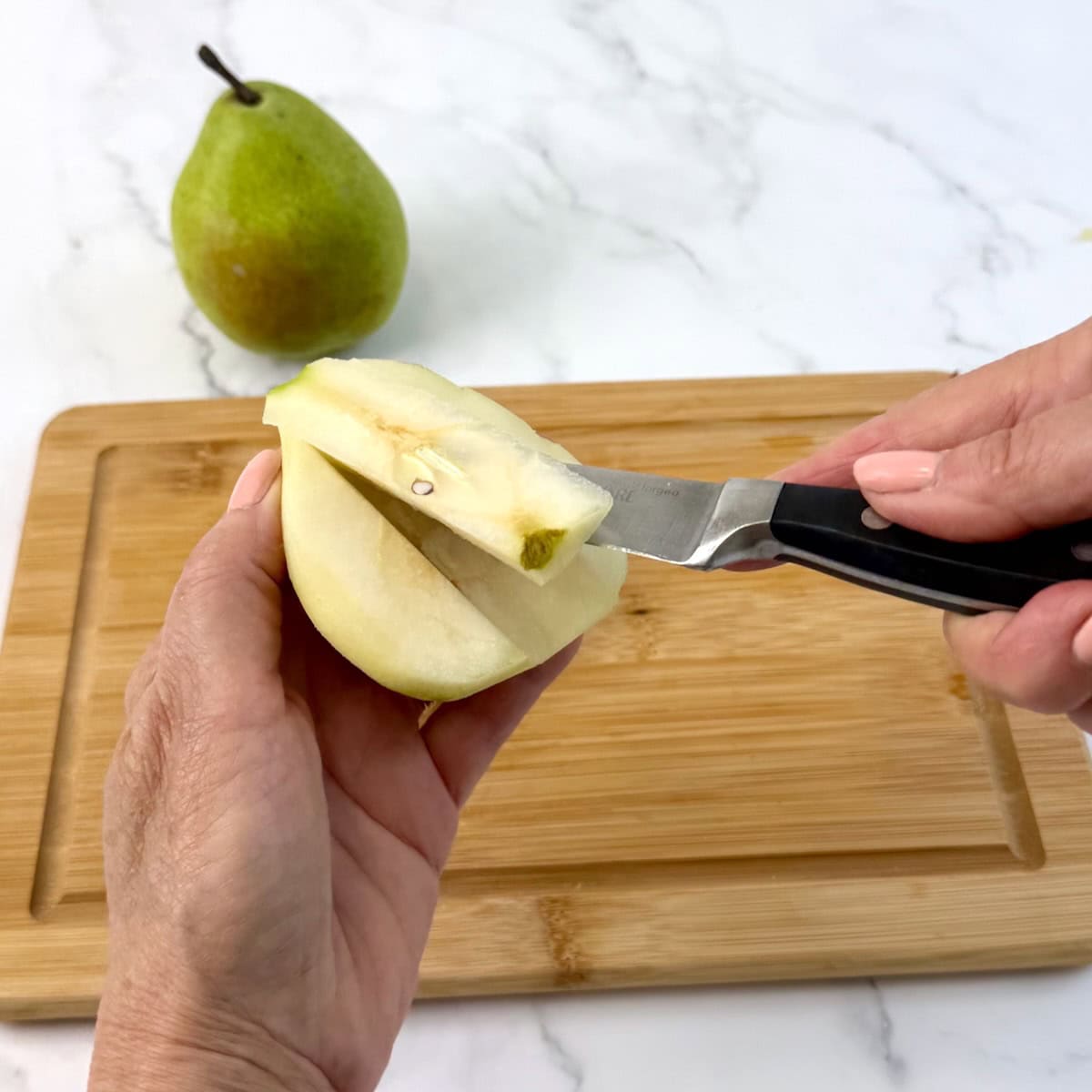 Southern Pear Salad with Fresh Pears - Grits and Gouda